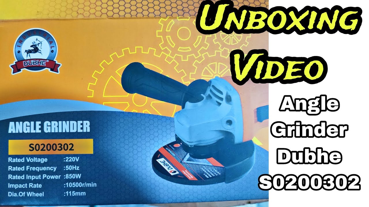 Unboxing Angle Grinder #grinder - YouTube