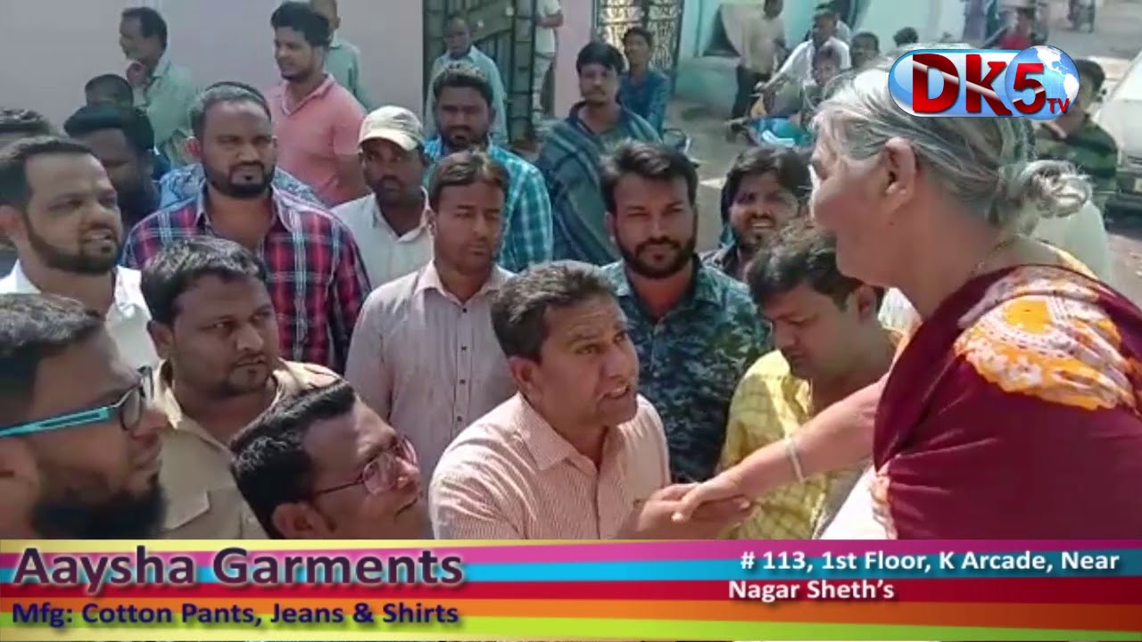 MIM Candidate Kausar Mohiuddin Padyatra in Resham Bagh - YouTube