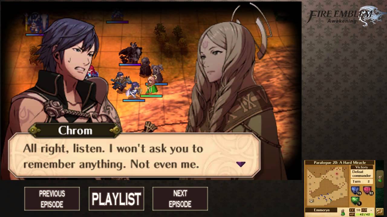 Let's Play Fire Emblem Awakening - #47 Remembering Emmeryn - YouTube