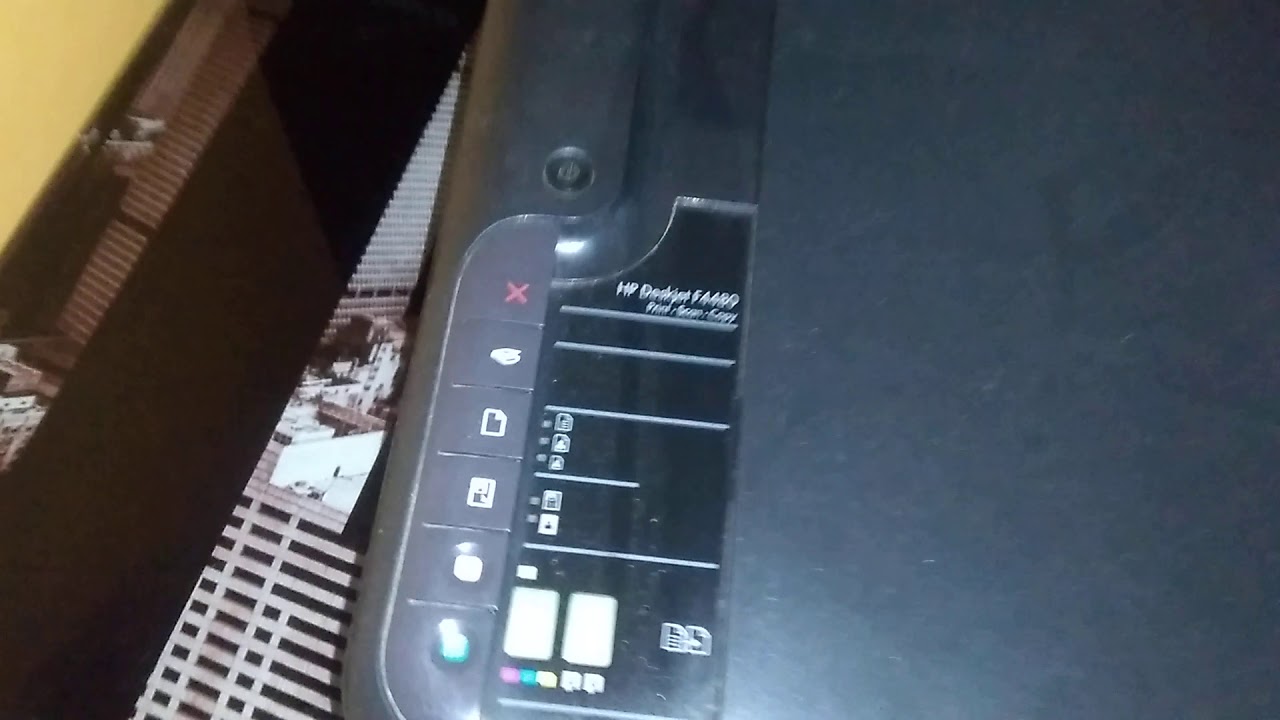Impresora HP Deskjet F4480 - YouTube