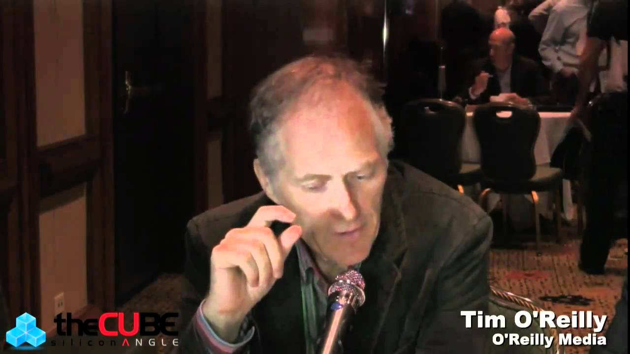 Tim O'Reilly, O'Reilly Media - Hadoop World 2010 - theCUBE - YouTube