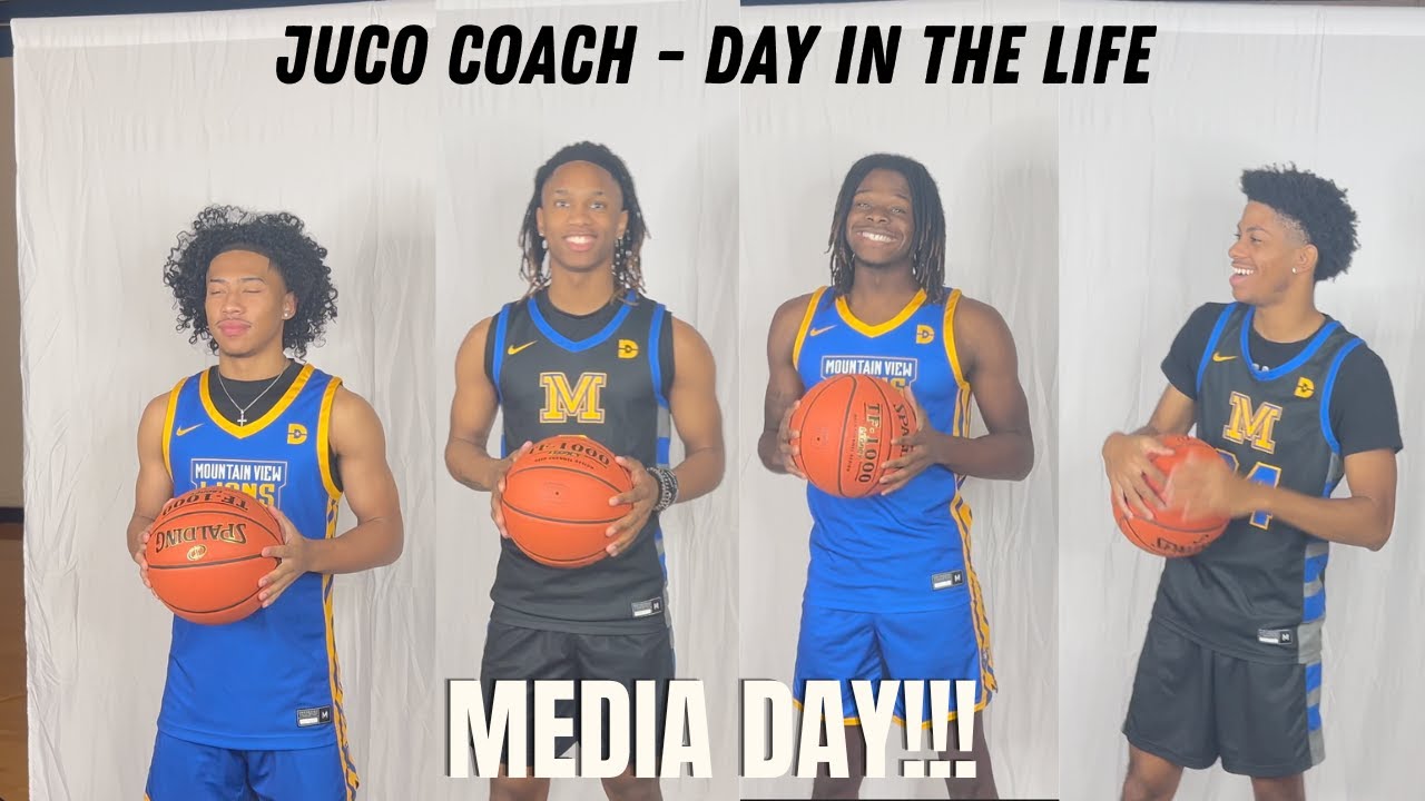 Media Day Vlog with my Team | Junior College Coach Vlogs - YouTube