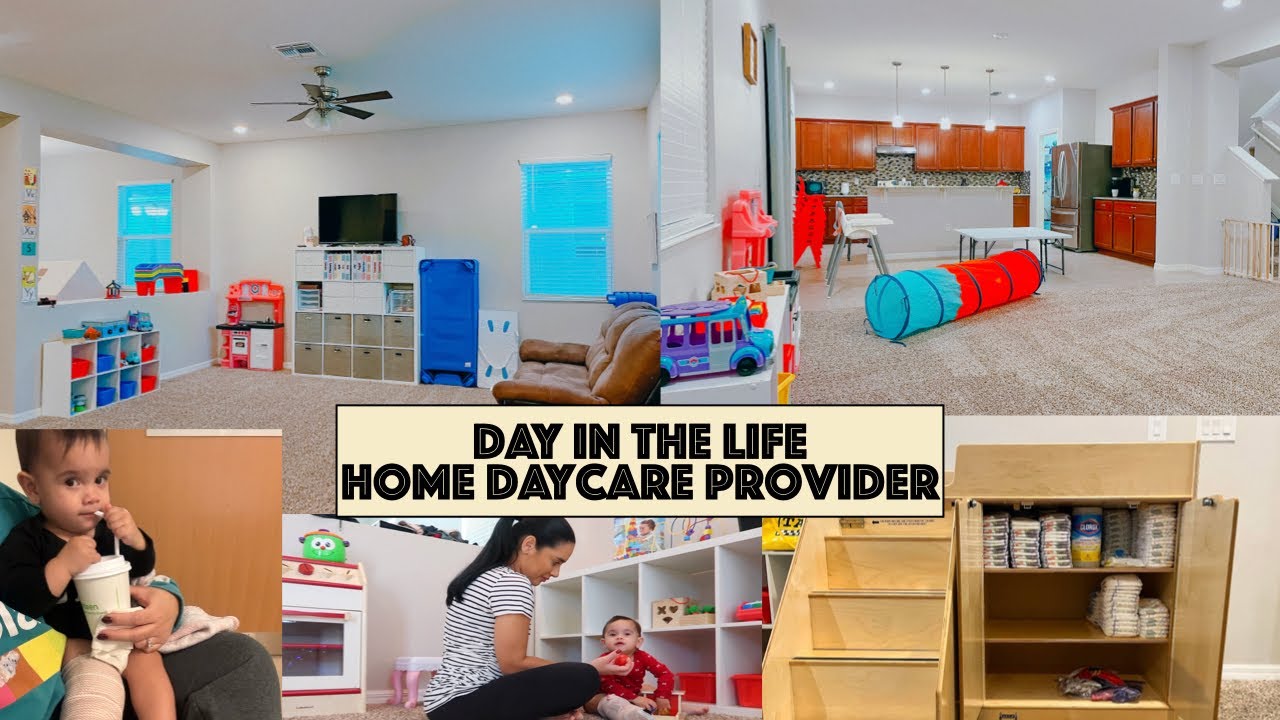 Day in the Life of a Home Daycare Provider - YouTube