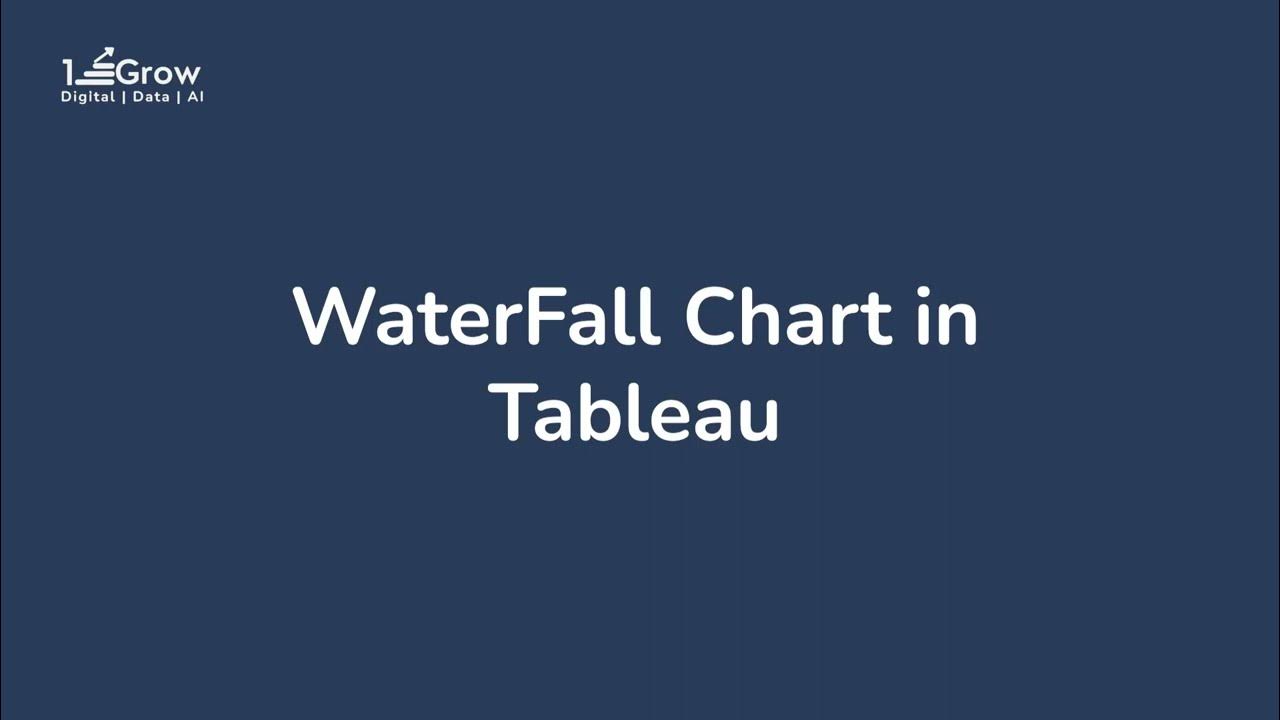 WaterFall Chart in Tableau | How to create WaterFall Chart - 1stepGrow ...