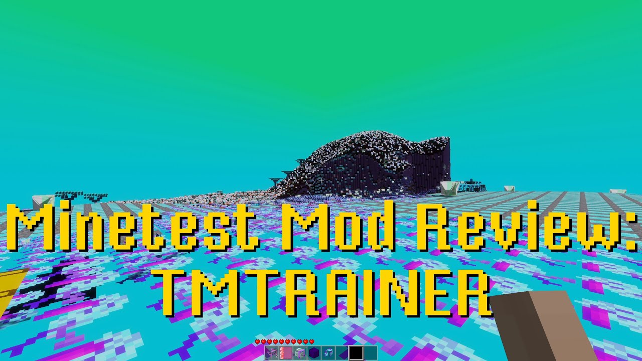 Minetest Mod Review: TMTRAINER - YouTube