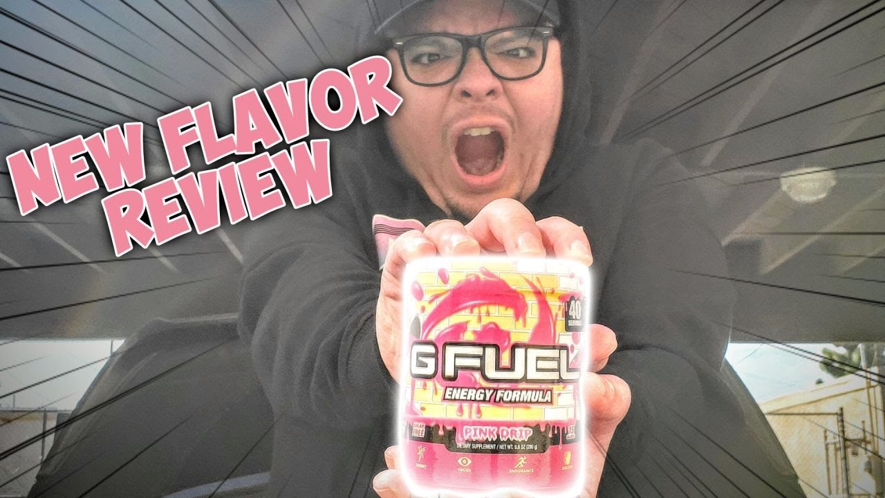 *NEW GFUEL FLAVOR - PINK DRIP - REVIEW * - YouTube