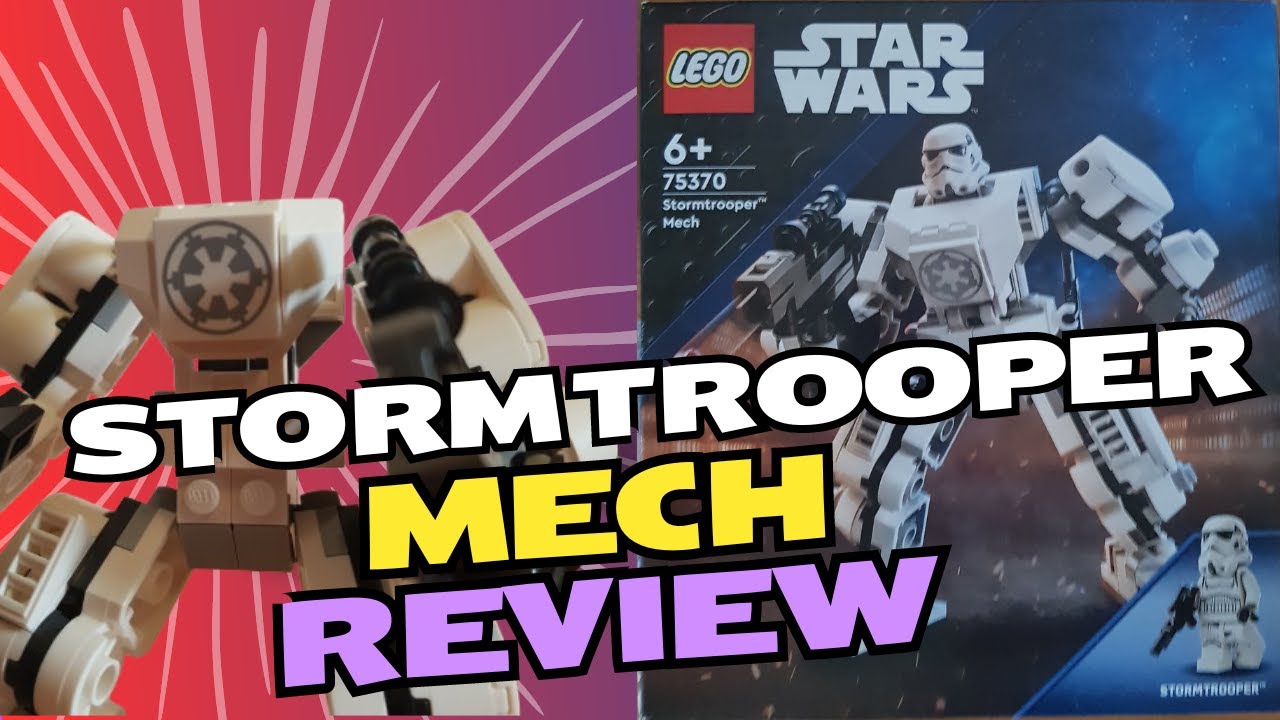 Storm Trooper Mech Lego Set Review - YouTube