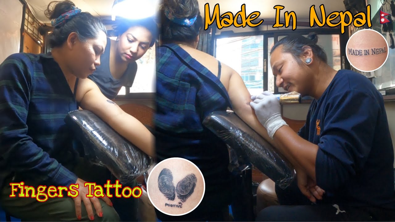 Fingers Tattoo//Made In Nepal. #tamutattoo #tattoo #tattoolover #art # ...