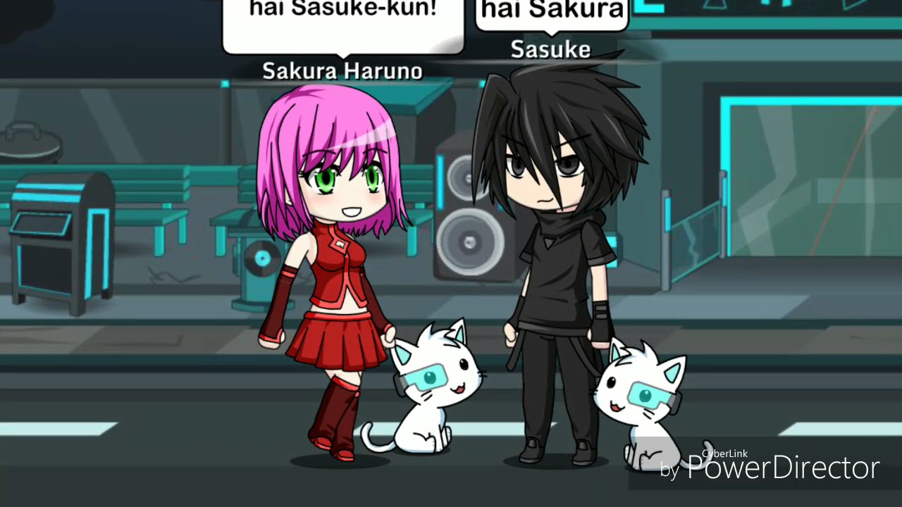Sasusaku versão gacha Studio 😍 ️ - YouTube