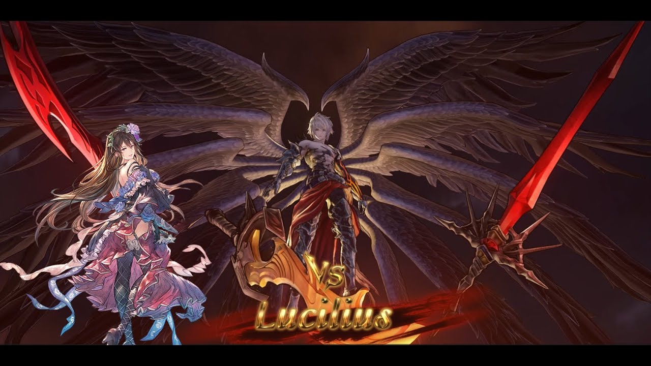 Granblue Fantasy Relink Lucilius Boss Fight Rosetta Gameplay - YouTube