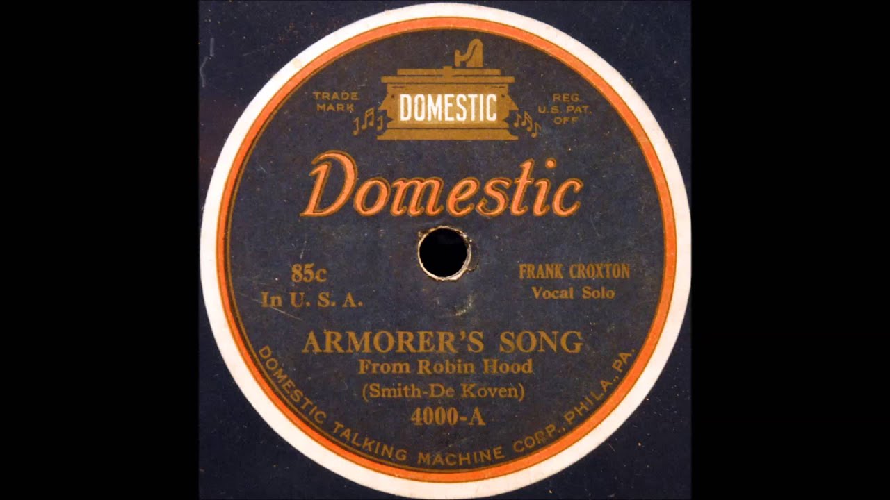 Armorer's Song (Frank Croxton) - YouTube