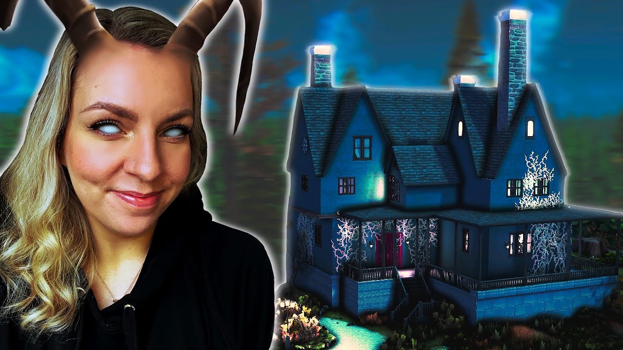 SPELLMAN MORTUARY | Chilling Adventures of Sabrina | The Sims 4 Speed ...