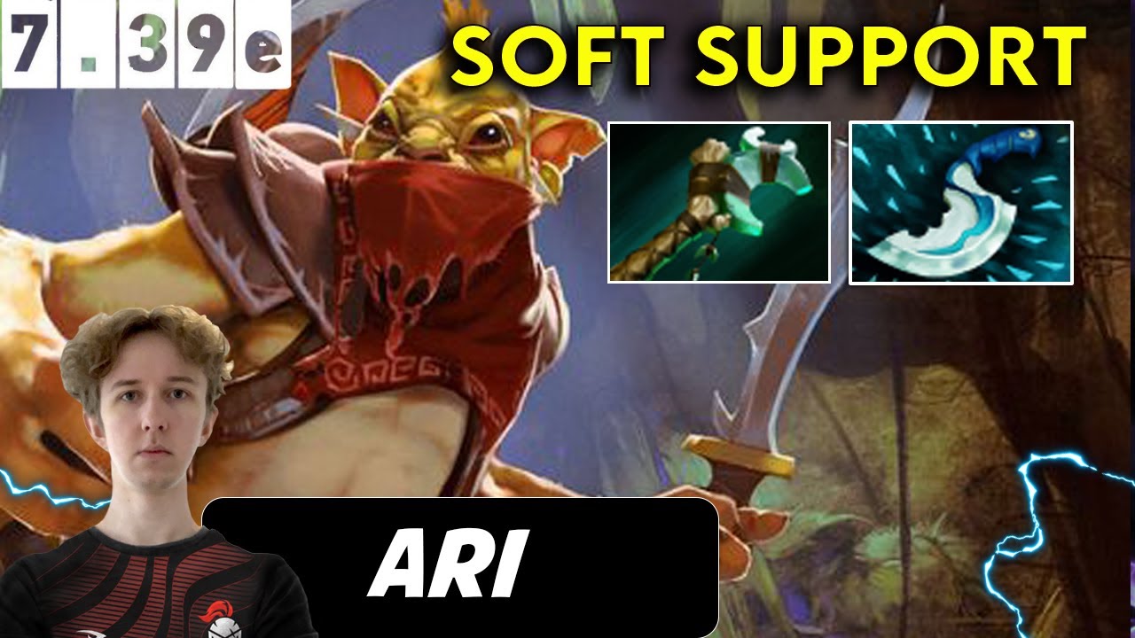 Ari Bounty Hunter Soft Support - Dota 2 Patch 7.39e Pro Player Full ...