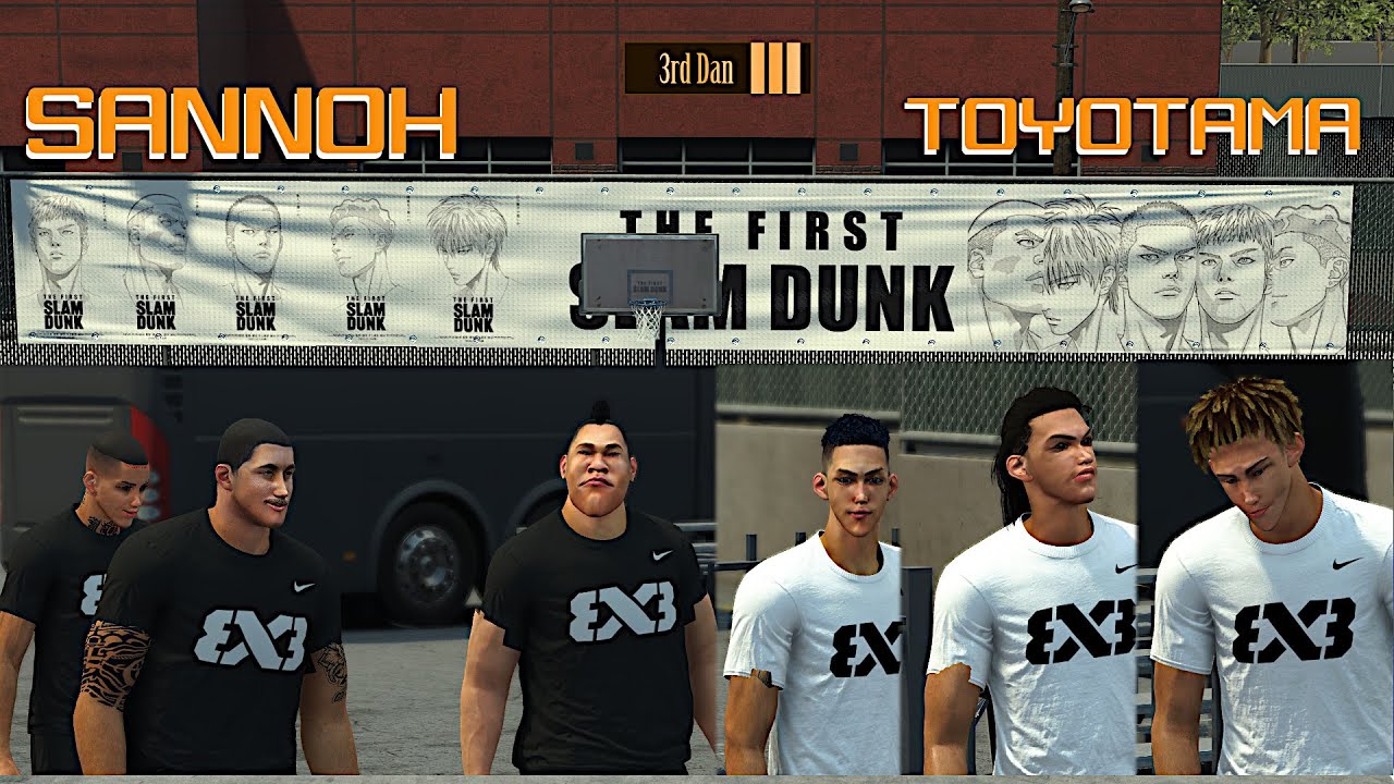 NBA 2K | THE FIRST SLAM DUNK | SANNOH vs TOYOTAMA - YouTube