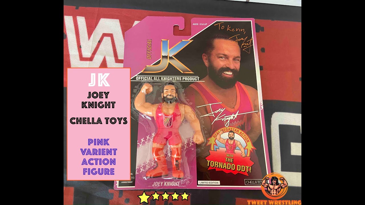 JK Joey Night (All-Knighters) Chella Toys Wrestling Action Figure WWE ...