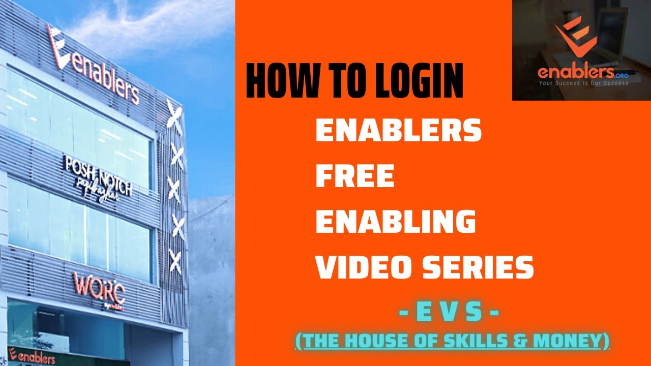 How to Login Enablers Enabling Video Series | EVS - YouTube