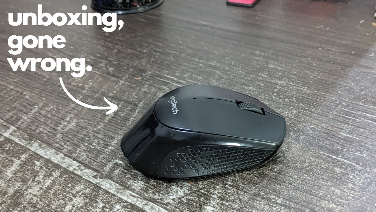 Unboxing And Review Of A Cheap Logitech Mouse, M280 - YouTube