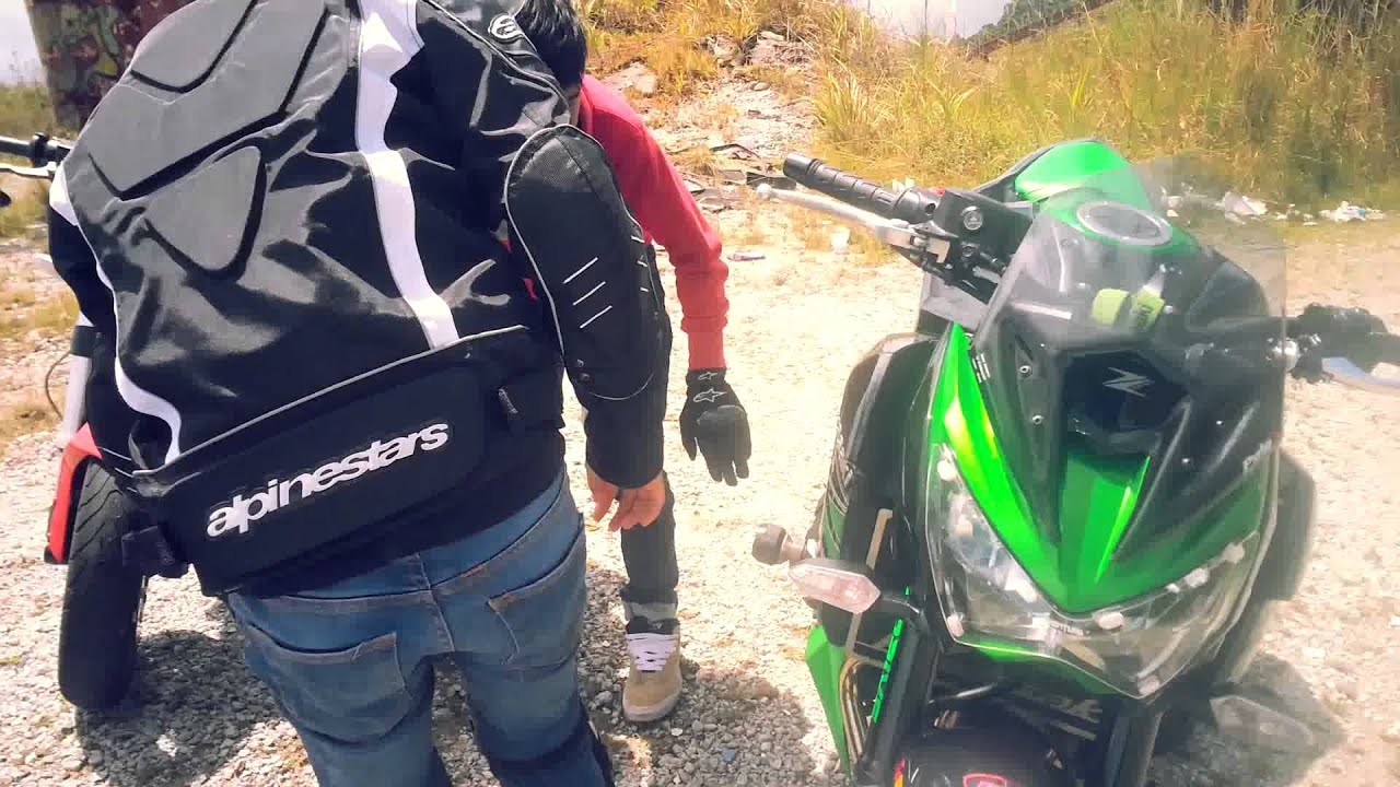 How to lift up bike - YouTube