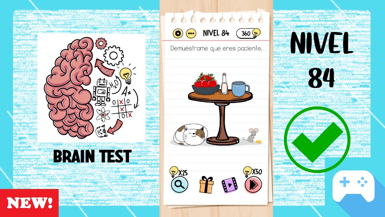 Brain Test | Nivel 84 - Demuéstrame que eres paciente - YouTube