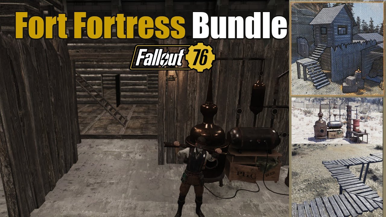 Fort Fortress Bundle - Fallout 76 Showcase - YouTube