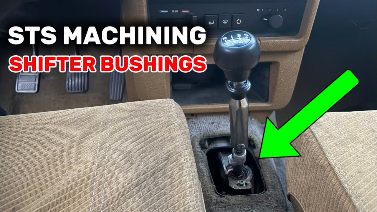 Bronze Shifter Bushings For my Volvo 240! - YouTube