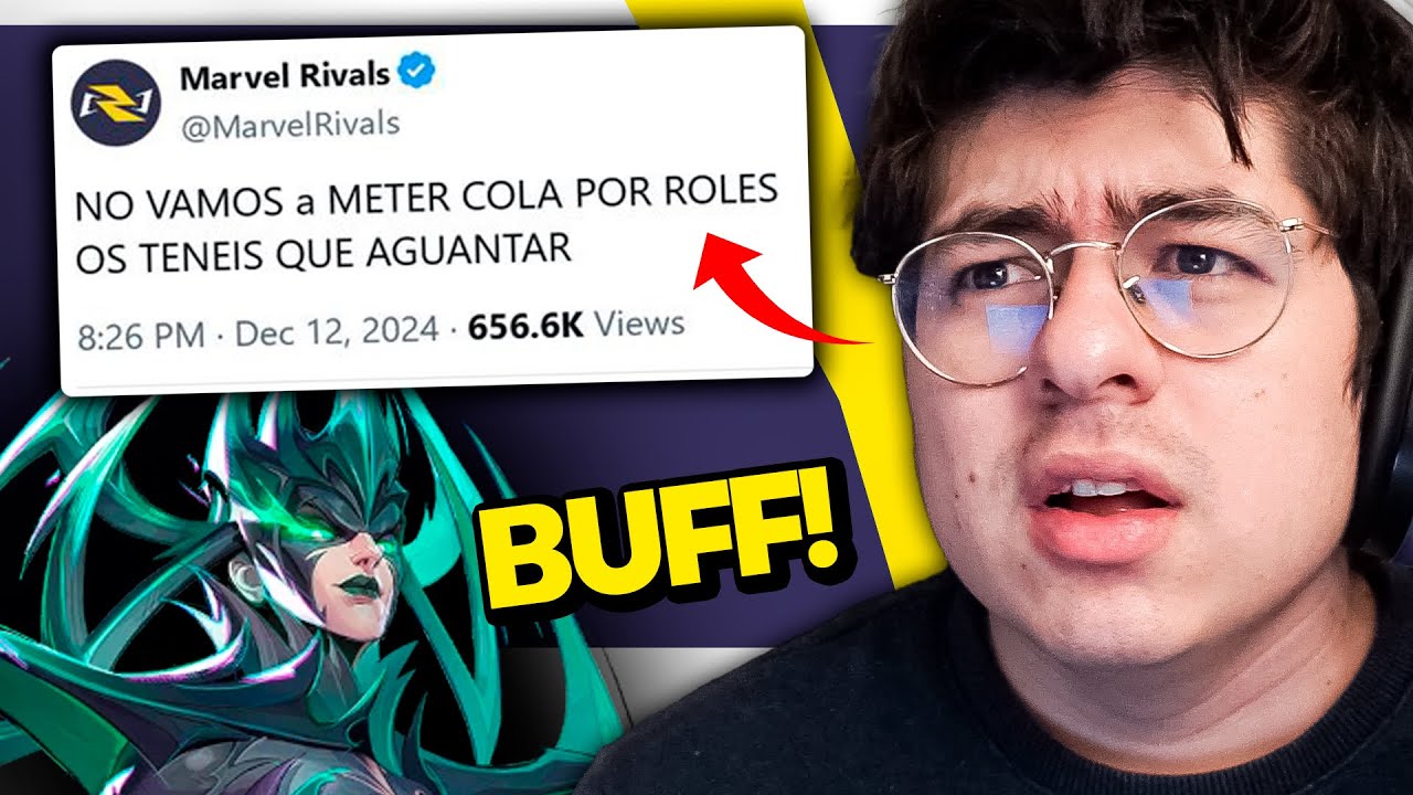 SIN COLA POR ROLES en MARVEL RIVALS, BUFF a HELA y NUEVAS SKINS! - YouTube