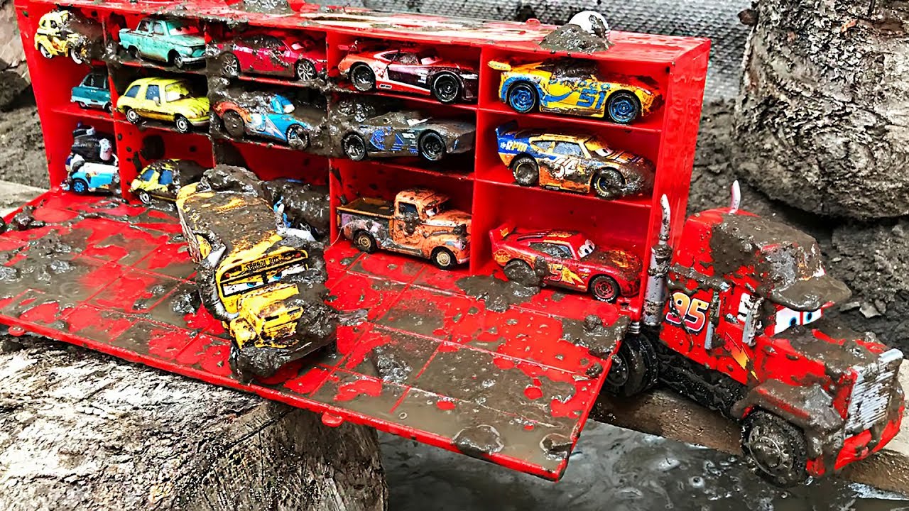 Truck Racers Play Car toy videos for kids - Играем в тачки - YouTube