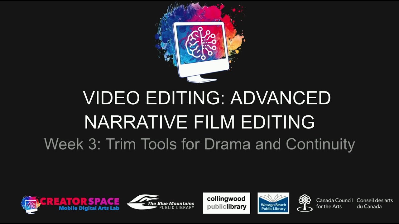 Video Editing: Advanced Narrative Film Editing Master Class - Week 3 ...