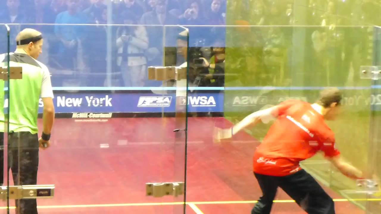 2014 Squash: Nick Matthew vs Coppinger - YouTube