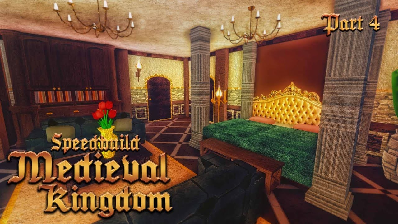 Bloxburg: Medieval Kingdom Speedbuild Part 4 - YouTube