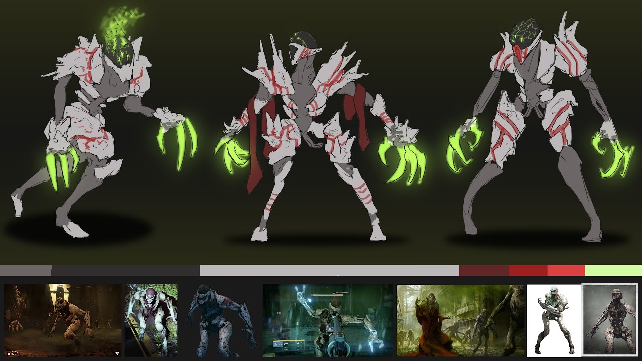 Watch Me Draw Some Destiny 2 Thrall Re-Designs ️ 🖼️ #conceptart #fanart ...