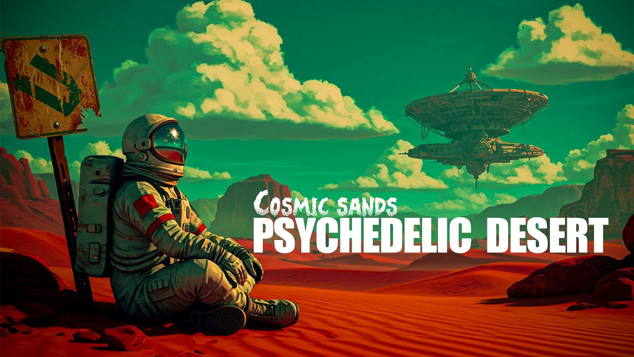 Psychedelic Desert Rock | Electric Desert Pulse Cosmic Sands for Sunset ...