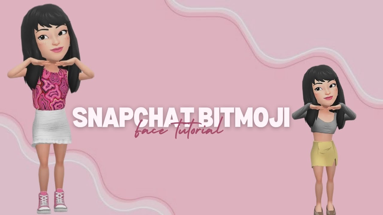 Snapchat Bitmoji Face Tutorial🧚🏻‍♀️ | step by step | #snapchat # ...