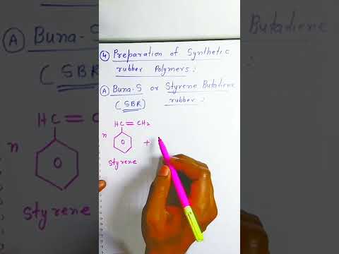 Preparation of Styrene-butadiene rubber (Buna-S) - YouTube