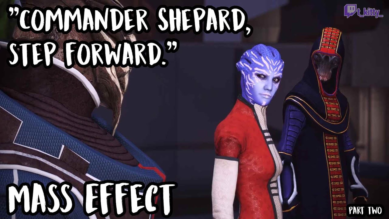 Mass Effect - "Commander Shepard, step forward." - Part Two - YouTube
