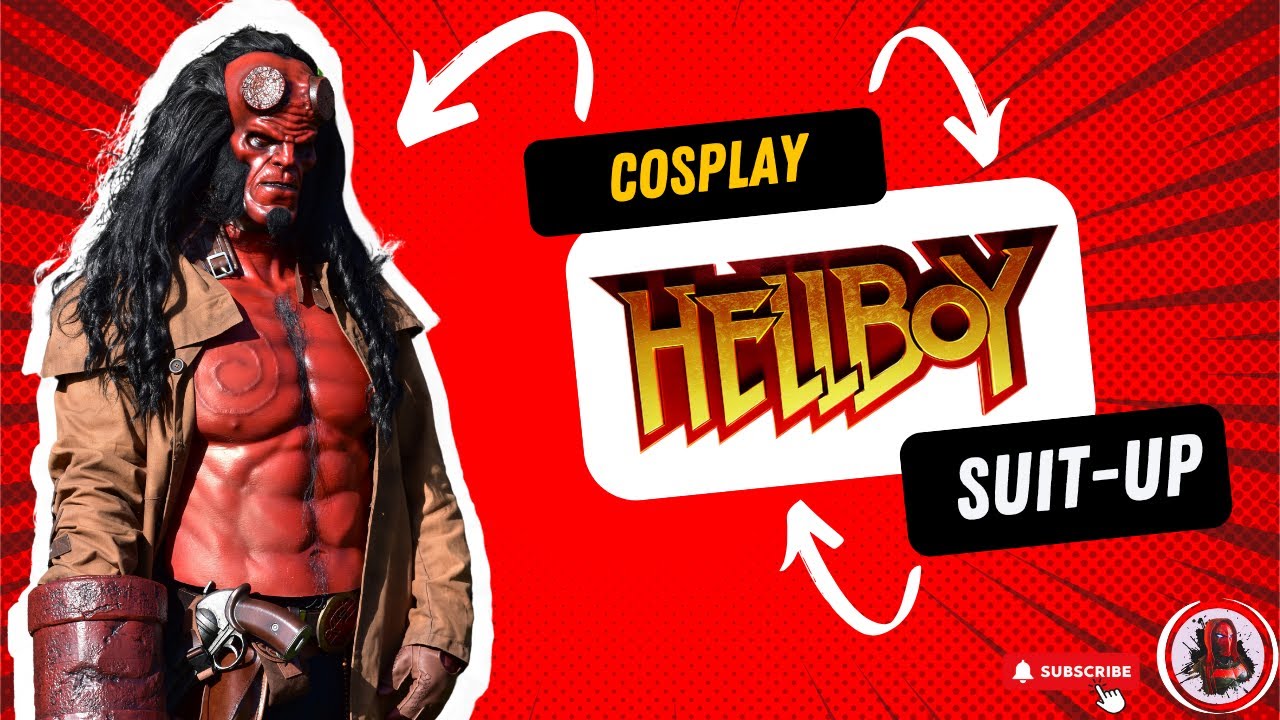 DIY Hellboy Cosplay - Suit Up! - YouTube