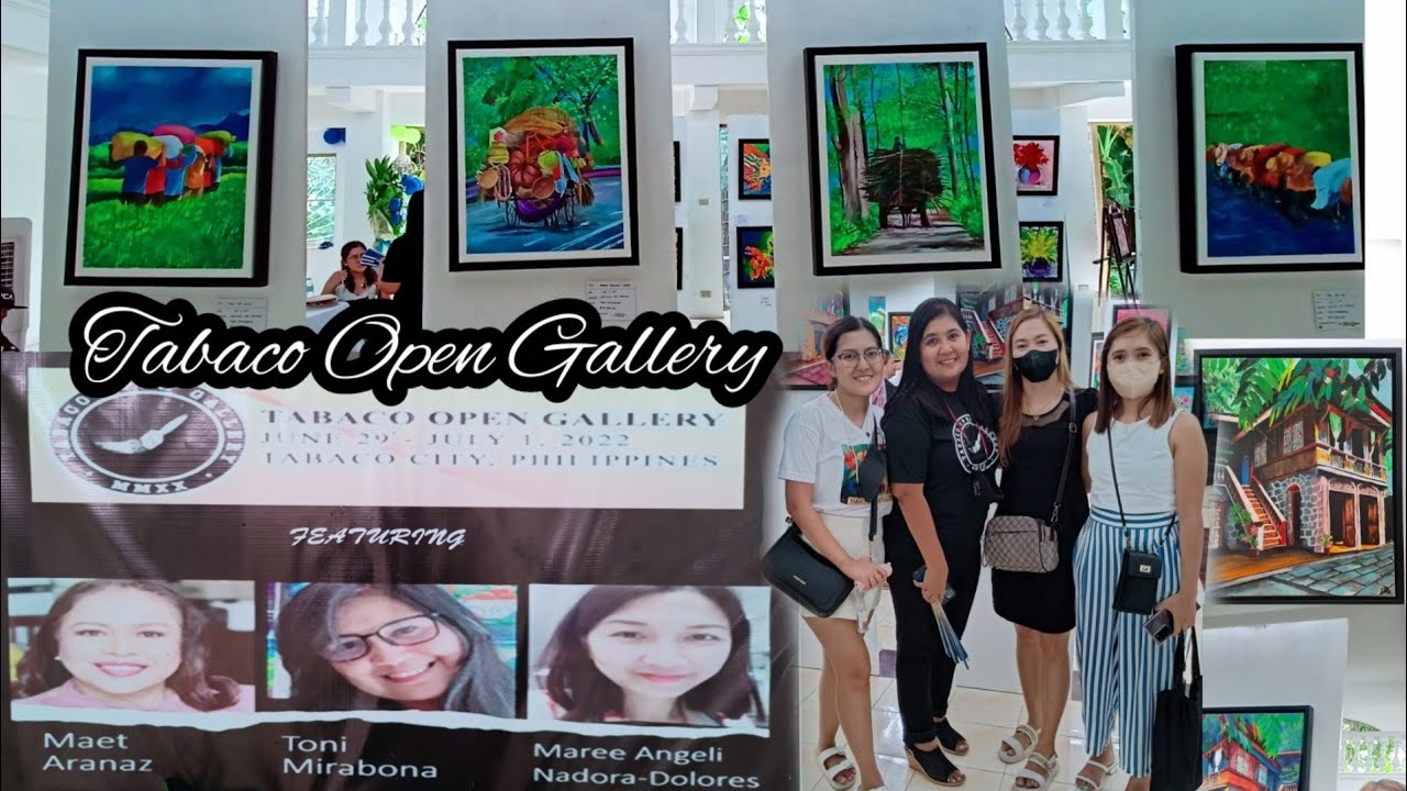 TABACO OPEN GALLERY|Tabaco City|GHINIA Zane vlogs - YouTube