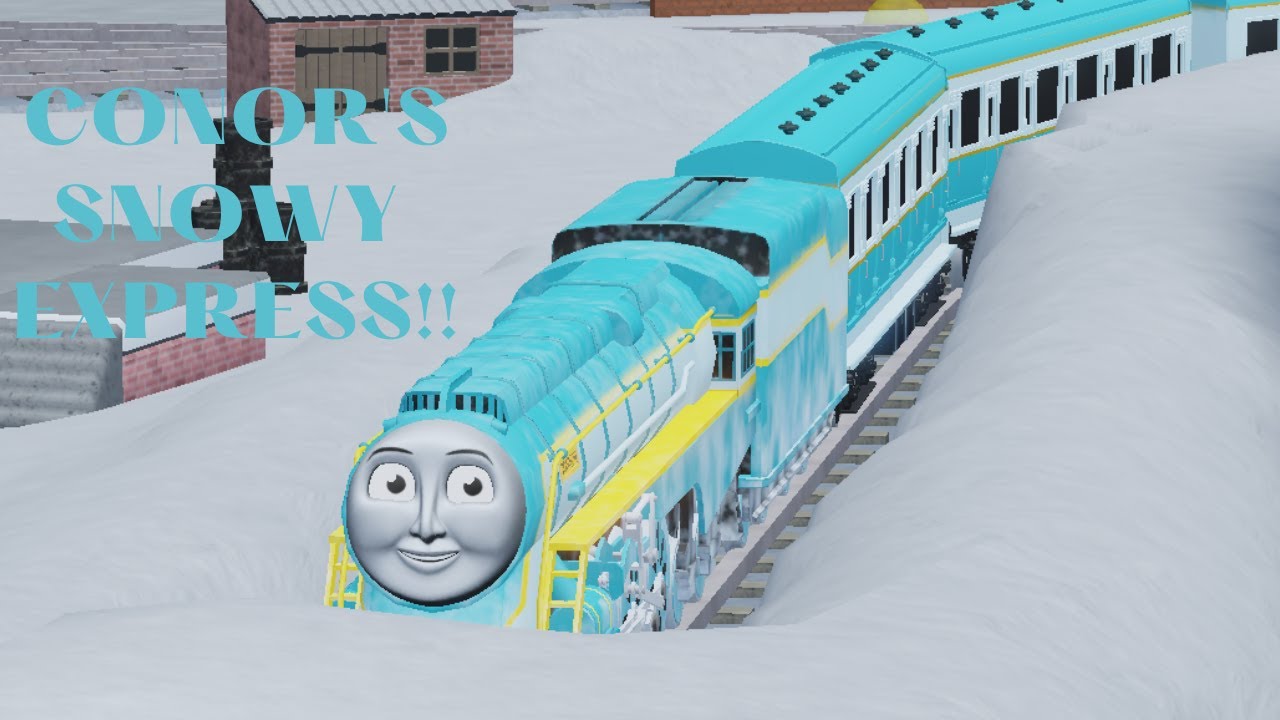Thomas and Friends - Conor's Snowy Express!!!! - YouTube