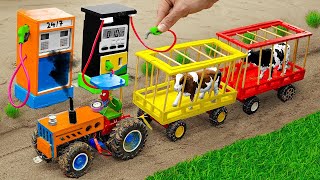 Mini tractor transporting | Radha Krishna Trolly Gauri ... | Doovi