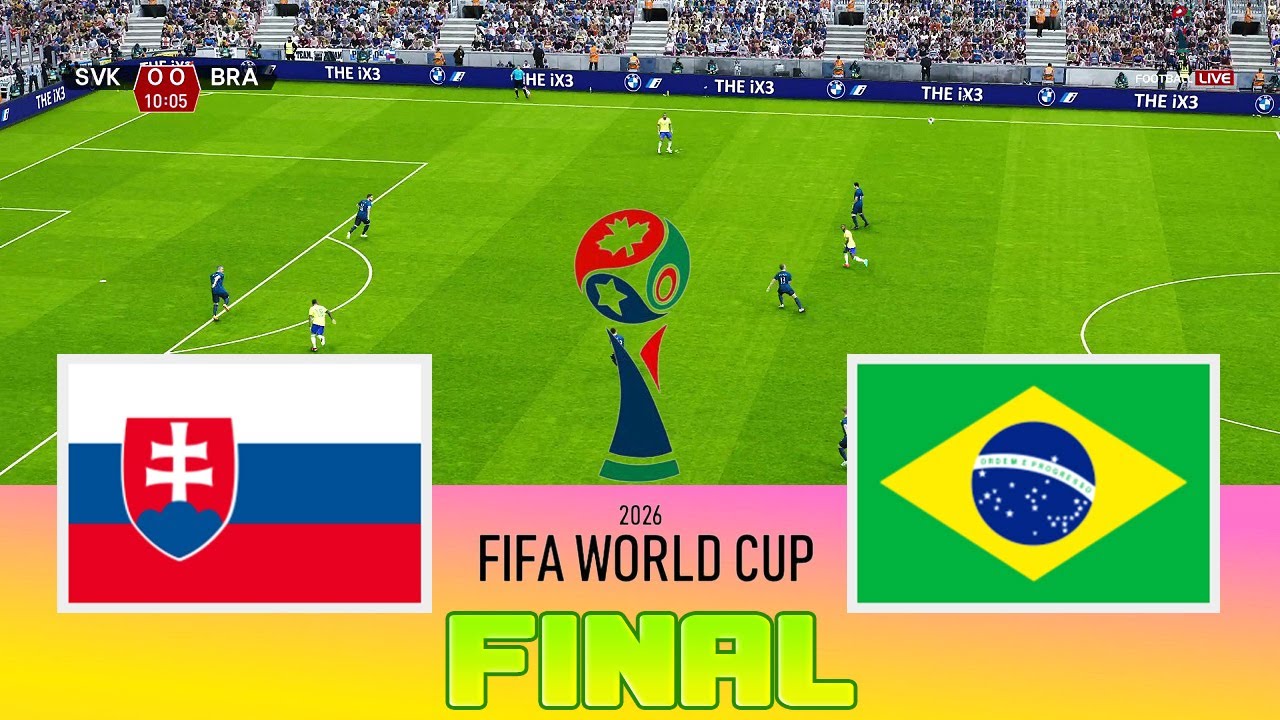 SLOVAKIA vs BRAZIL - Final FIFA World Cup | Full Match All Goals ...