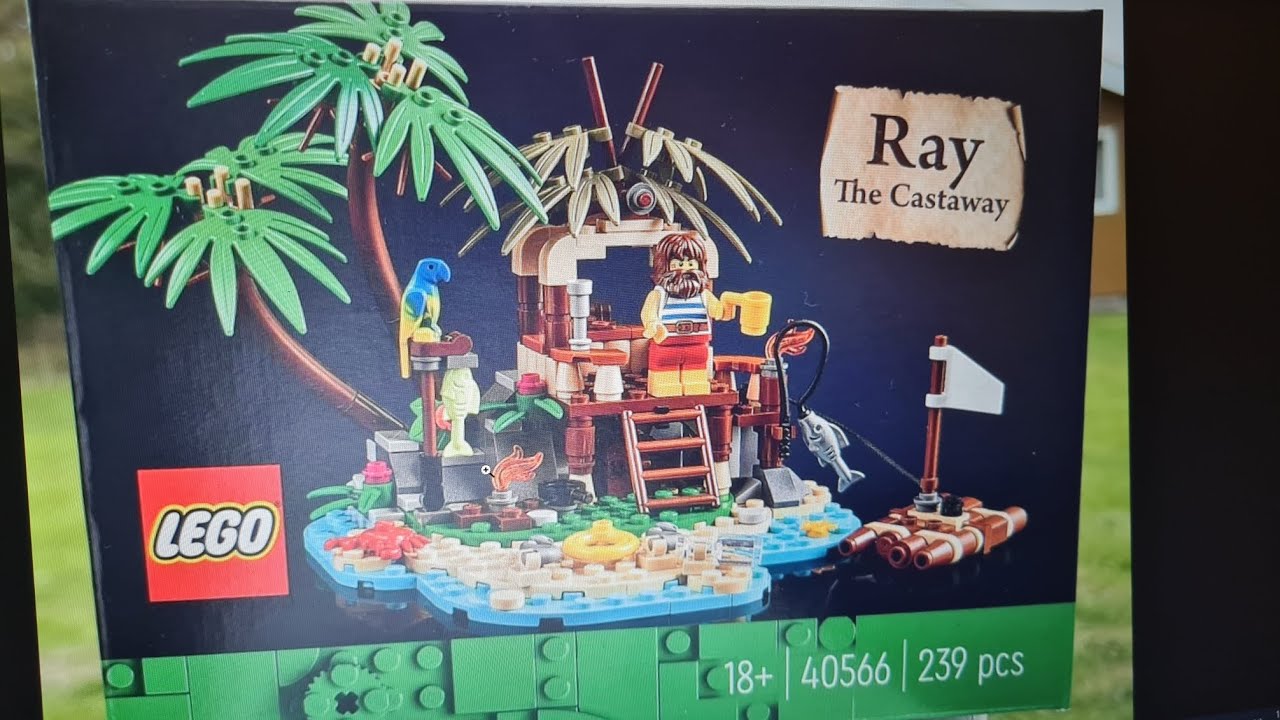 New GWP LEGO 40566 Ray the Castaway October 1st 2022 - YouTube