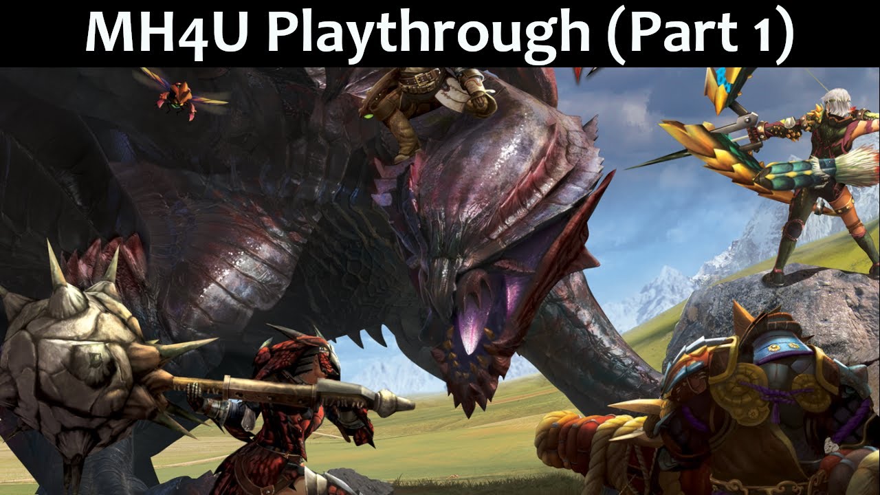 Monster Hunter 4 Ultimate HD - 3DS (emu) (Part 1) - YouTube