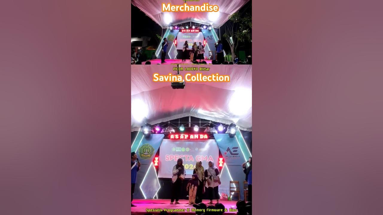 Merchandise Savina Collection Gebyar MILAD Ke-68 MI AL-HUDA 1 Pandanarum - YouTube