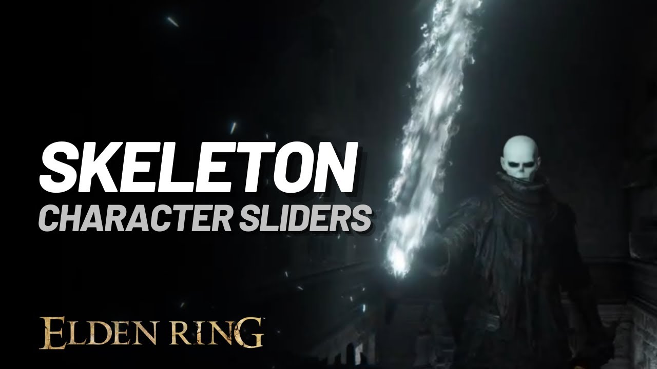 ELDEN RING Character Creation - Skeleton - YouTube
