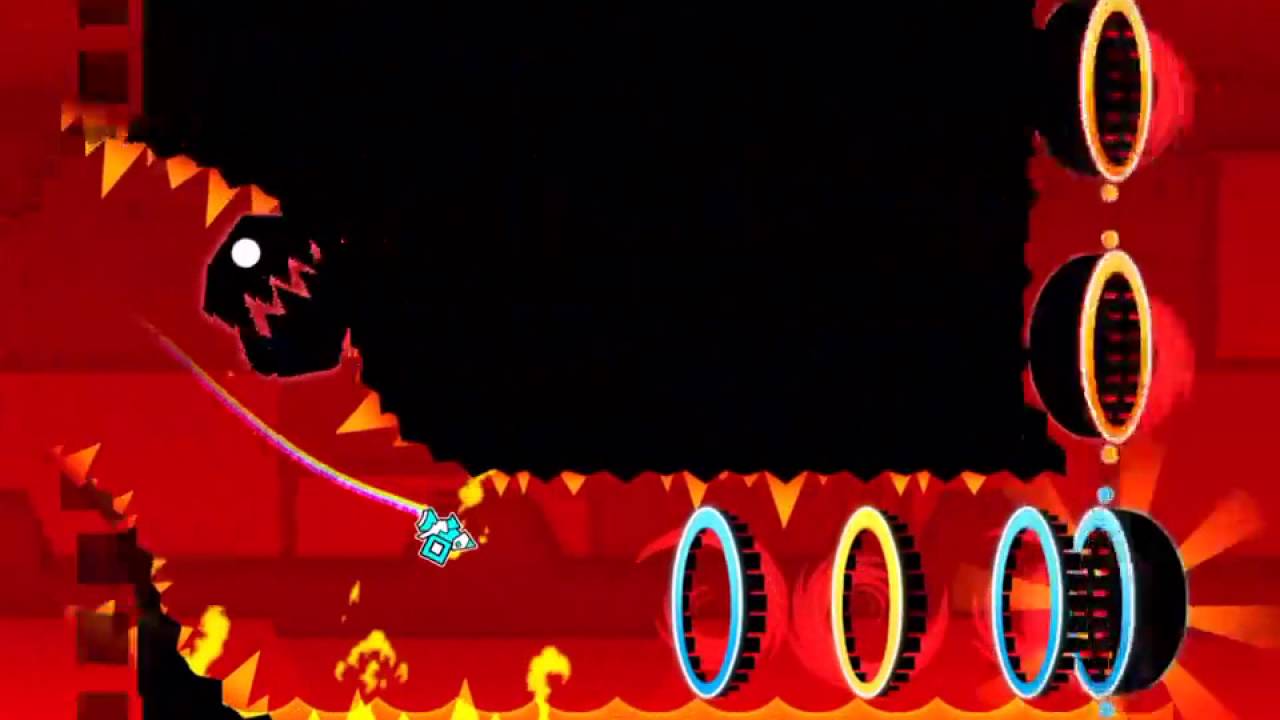 Geometry dash Level 20: Deadlocked (medium demon) - YouTube