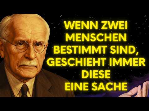 Wenn zwei Menschen füreinander bestimmt sind, passiert immer diese eine Sache | Carl Jung