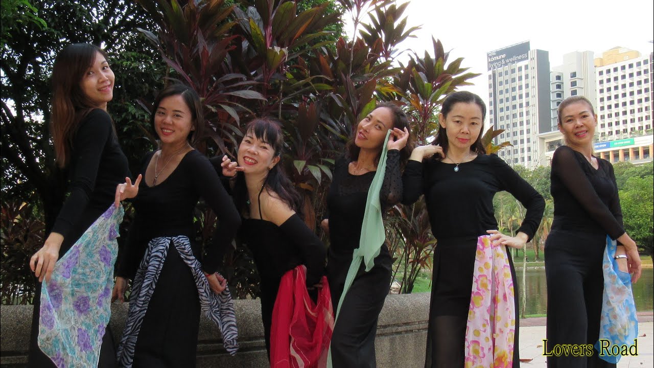 Lovers Road 情侣路 line dance (Tutorial) 14/6/2022 - YouTube