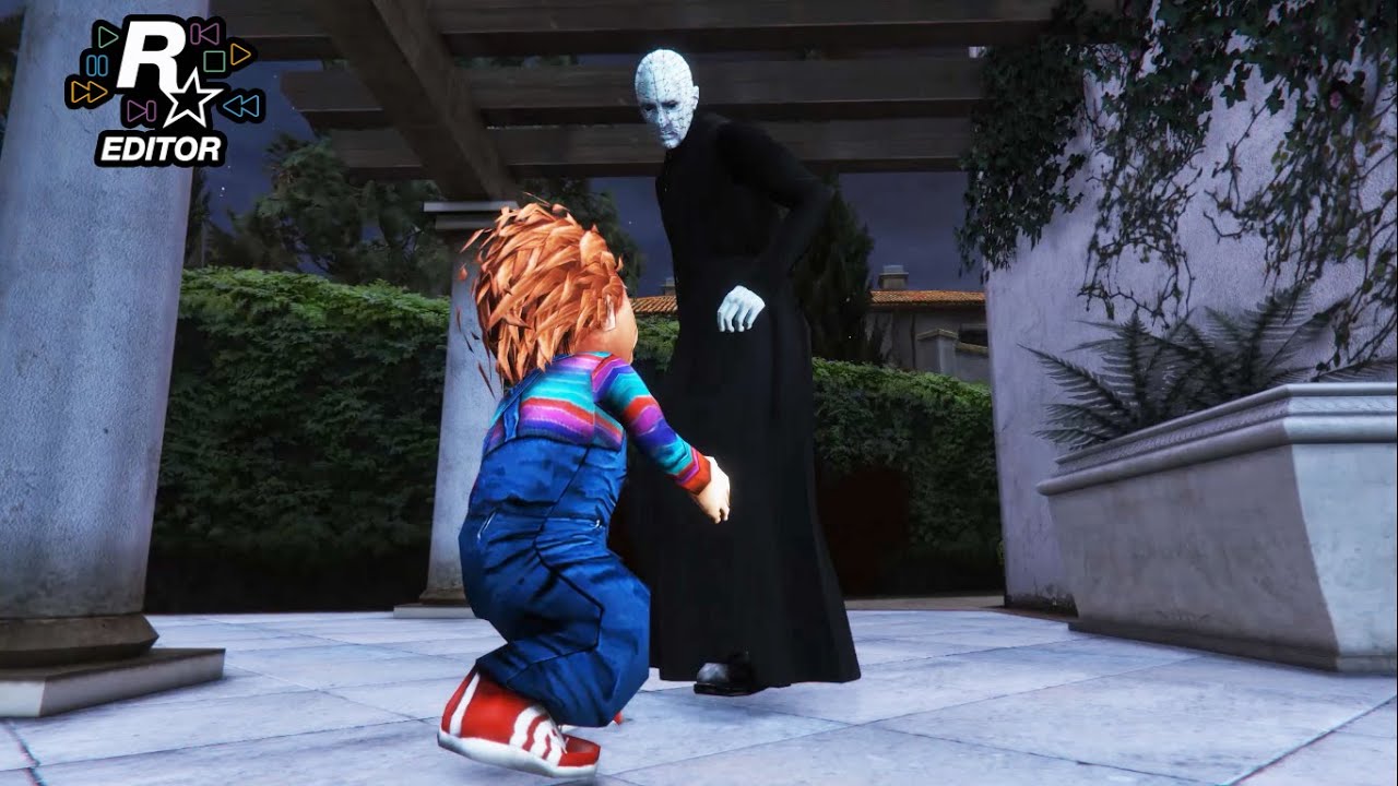 Michael Myers vs Chucky vs Pinhead - Death Battle (GTA 5) - YouTube