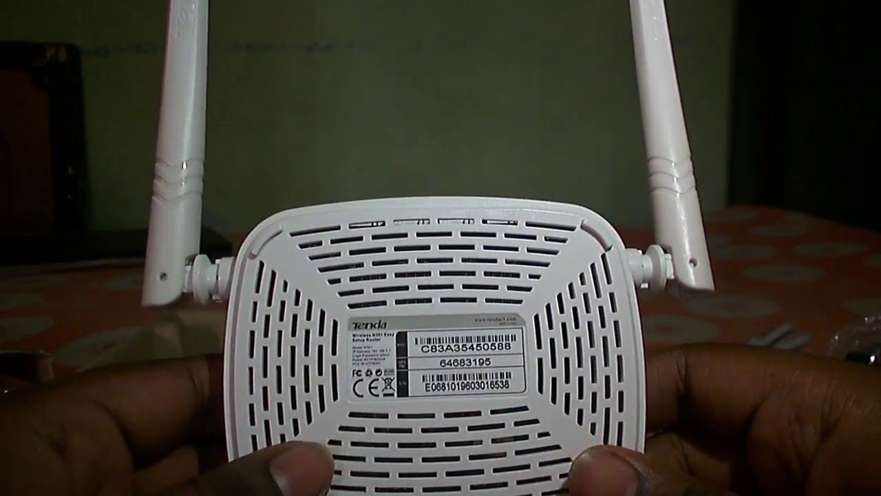 Tenda N301 Wireless N300 Router Unboxing Cheapest Dual Antenna Router ...