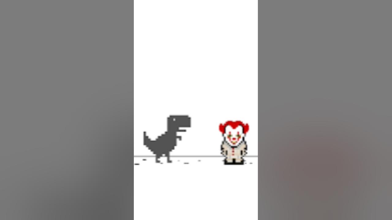 Chrome's Dinosaur Game #shorts #gaming - YouTube